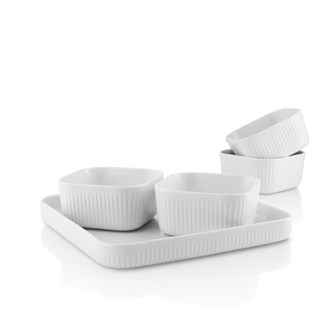 Eva Solo Legio Nova Tapas Set 4 Skålar ett Fat - addupcard