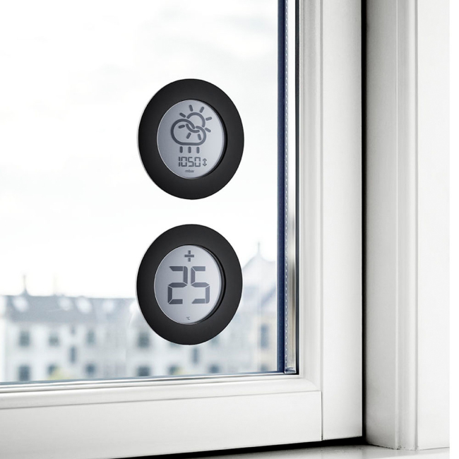 Garden Barometer Eva Soloa Digital Utetermometer Och Barometer ...
